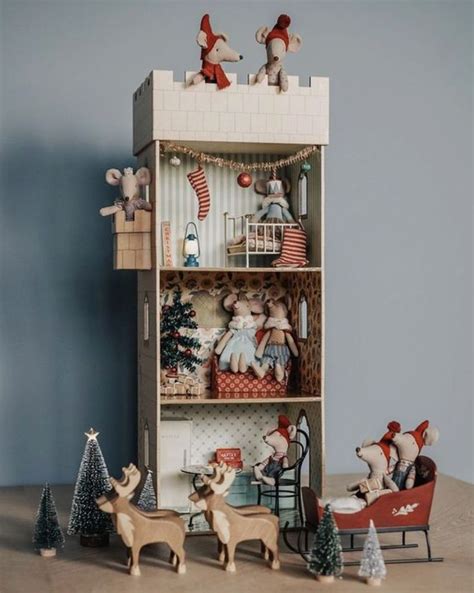 Pin By Patti Bendoritis On Paper Paper Maileg Doll House Dolls House