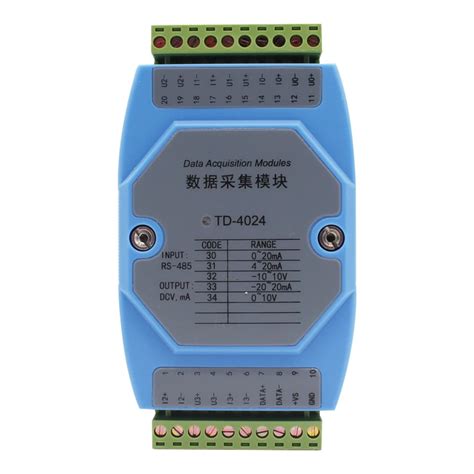 Ma Analog Output Module Ao Current And Voltage Rs Modbus