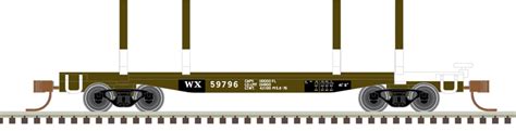 Atlas N Logging Flat Car