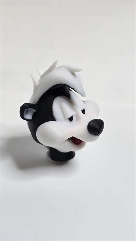 Urban Vibes Pepelepew Head Only Free 3d Print Model Makerworld