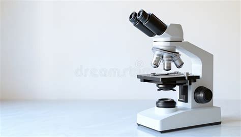 High Resolution Microscope Image For Science High Quality Image Stock