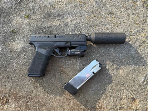 Quiet Confidence Springfield Hellcat Pro Osp And Banish 9k Suppressor