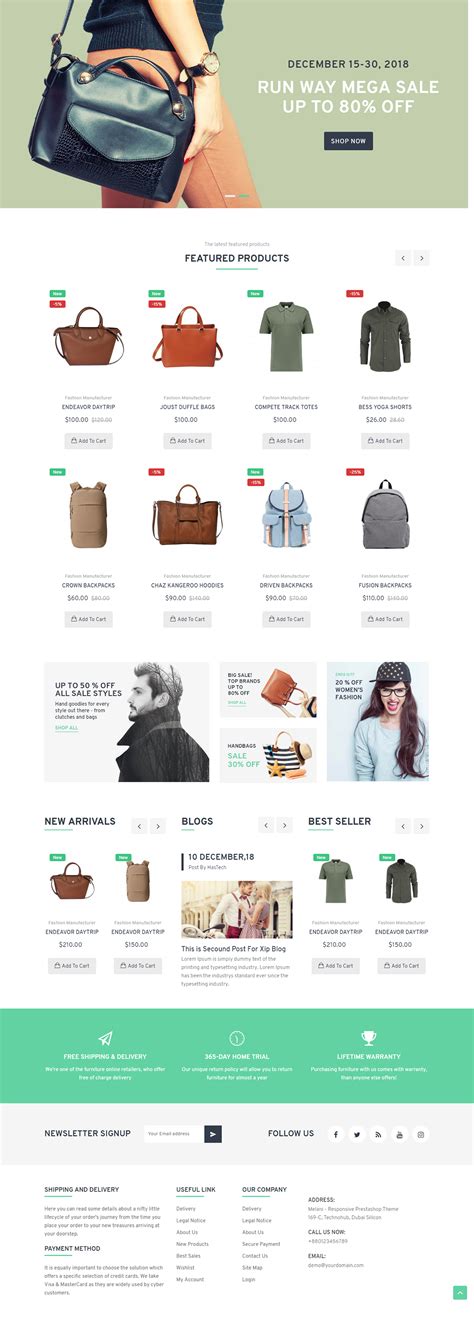 Multipurpose ECommerce Template On Behance