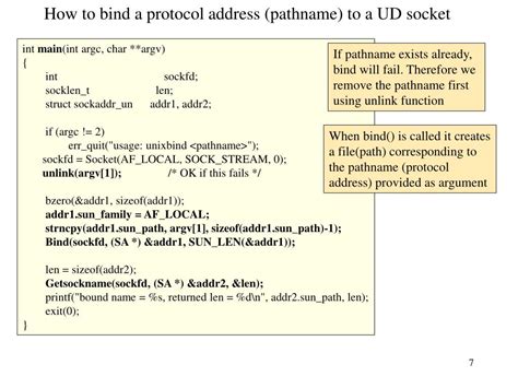 PPT Unix Domain Sockets PowerPoint Presentation Free Download ID