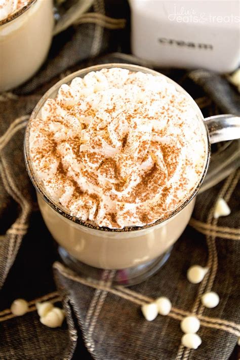 White Chocolate Latte Recipe Julies Eats And Treats White Chocolate