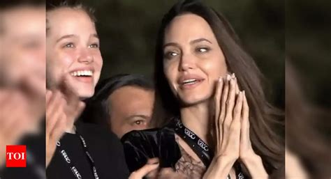 Angelina Jolie And Shiloh Jolie Pitt Steal The Show At Maneskin Concert
