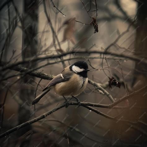 Premium Photo Chickadee Chirping