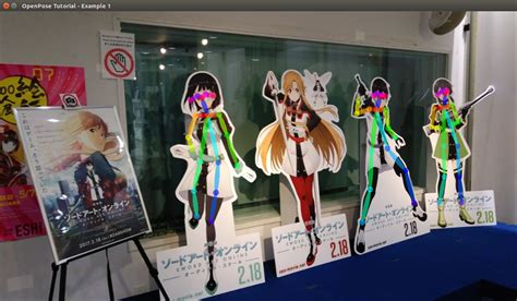 OpenCV 備忘録 OpenPoseのサンプルプログラムでいろいろな画像を試してみた Detected bones of various