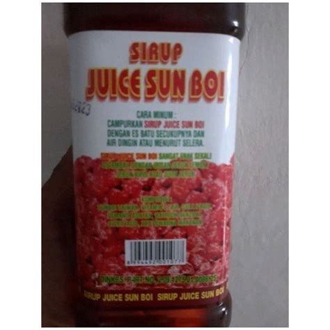 Jual Sirup Semboi 600 Ml Jus Semboi Juice Sunboi Minuman Vitamin C