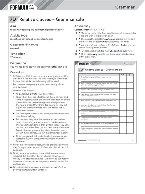 Fmla Photocopiable Tns B2glb 7d Pdf
