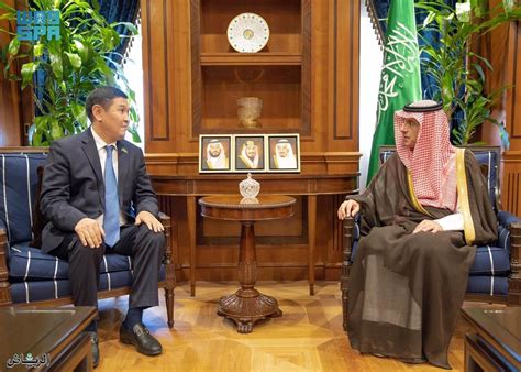 جريدة الرياض وزير الدولة للشؤون الخارجية يستقبل سفير كازاخستان المعين