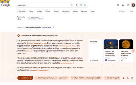 Google Testing Links Directly In Search Generative Experience Snapshot Answers