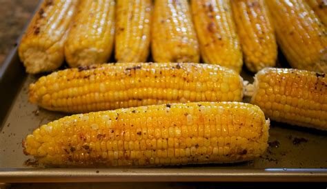 Oven Roasted Corn On The Cob