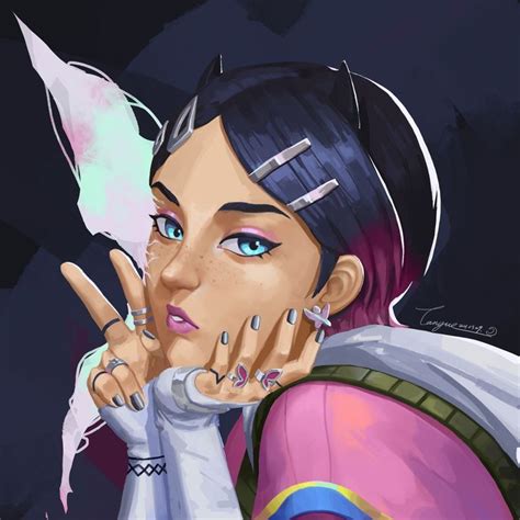 Clove Valorant Follow For More Valorant Creations 💜🩷 Jojos Bizarre