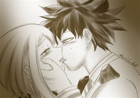 纏譁 On Twitter キスの日 キスの日らしいので過去のデク茶キス作品
