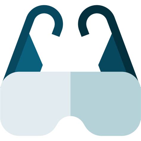 Goggles Basic Straight Flat Icon Goggles Basic Straight Flat Icon
