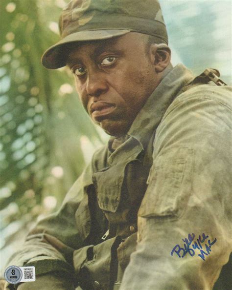 Bill Duke As Mac In Predator Signed 8x10 Photo With Character Name Swau Auction
