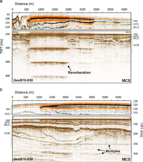 A Reverberation Geob10 030 And B Strong Multiples Geob10 039 In Download Scientific
