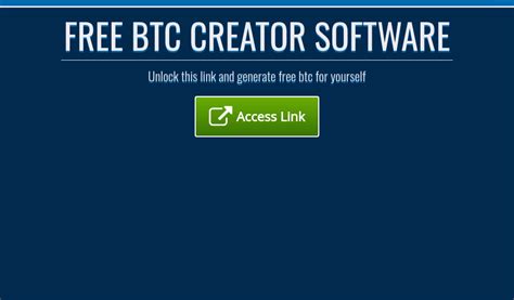 Free Btc Creator Software