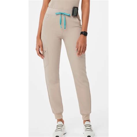 Figs High Waisted Zamora Jogger Scrub Pants Gem