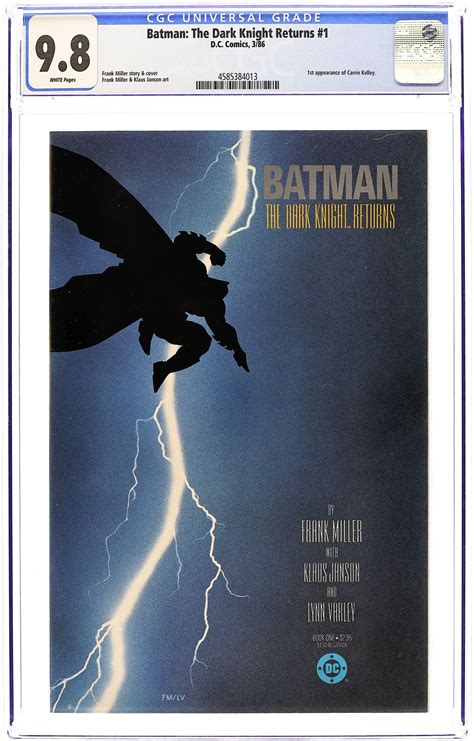 Batman The Dark Knight Returns 1986 1 1st Cgc 9 8