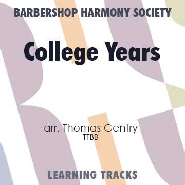 College Years Ttbb Arr Gentry Digital Learning Tracks For 7708