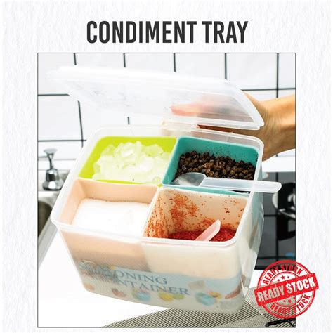 Condiment Container Salt Container Seasoning Container Spice Container