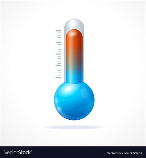 Thermometr Icon Royalty Free Vector Image Vectorstock