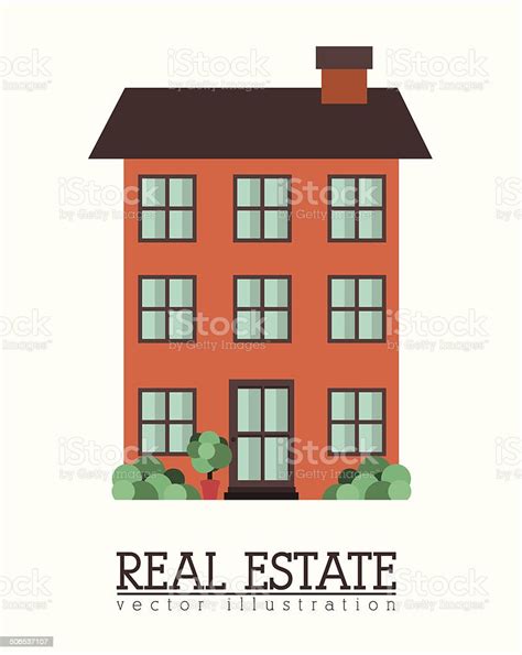 Real Estate Design Stock Illustration Download Image Now Architecture Aspirations Building