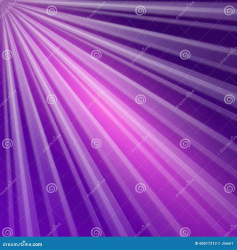 Purple Background With Rays Stock Illustration Illustration Of