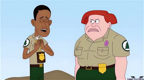 Lesbo Island Lesbian Ballbusting Black Man Cartoon Kick In The Balls