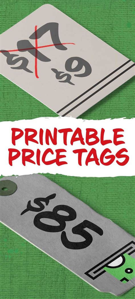 Free Printable Printable Price Tags Printable Calendars At A Glance