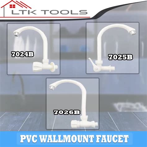 Pvc Single Hole Wall Mount Faucet Lazada Ph