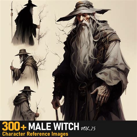 Artstation Male Witch Vol 15
