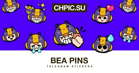 Bea Pins Telegram Stickers