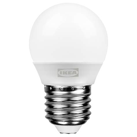 Solhetta 索海塔 Led灯泡 E27 470流明 球形 乳白色 Ikea