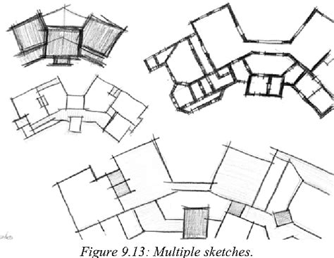 Figure 9 1 From To The Recognition Of Floor Plan Sketches A Typology Of