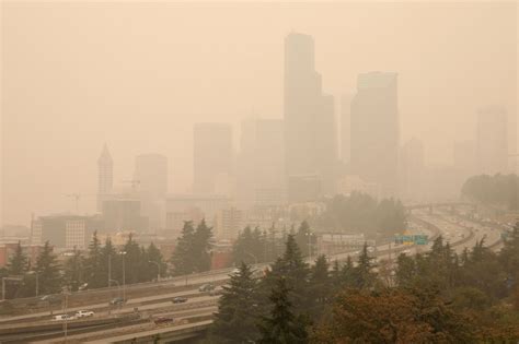 Photos Wildfires Shroud West Coast In Smoke