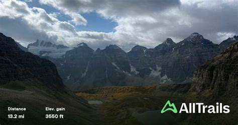 Sentinel Pass Connector Alberta Canada 23 Reviews Map Alltrails