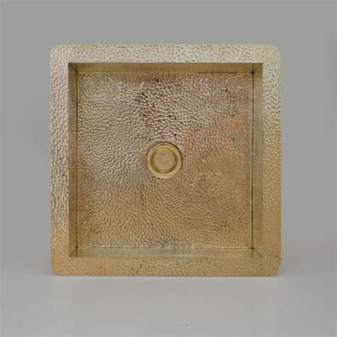 Solid Unlacquered Brass Undermount Hammered Sink Kitchen Bar Sink Is