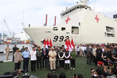 Update Posisi Kapal Rumah Sakit Indonesia Untuk Palestina Kecepatan Capai Knots Berlayar Di
