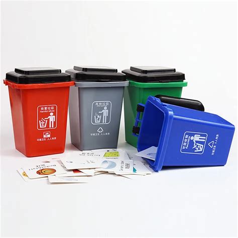 교육용 쓰레기 분류 게임 쓰레기통 어린이 장난감 어린이 학습 쓰레기 분류 식별 카드와 쓰레기통 4 개휴지통 Aliexpress