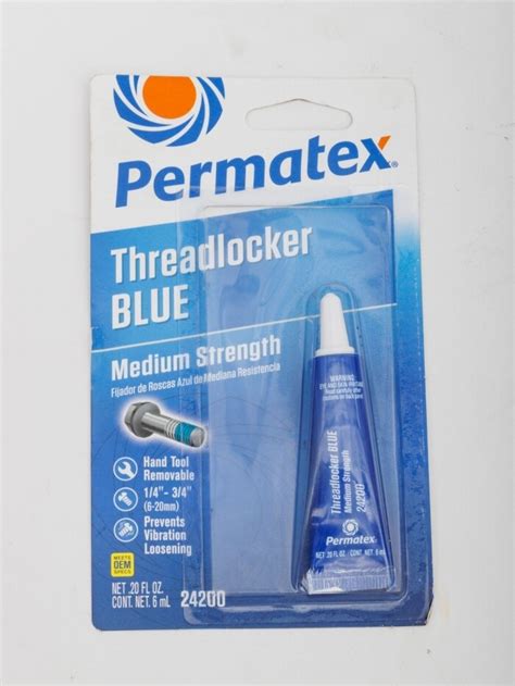 Permatex Blue Threadlocker Pack Of 1
