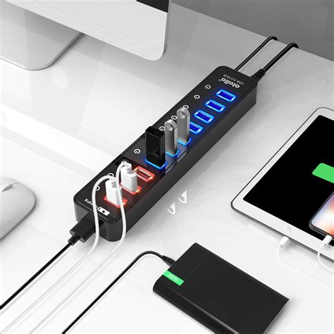 Atolla 11 Port Usb 3 0 Hub With Smart Charging Ports In Nepal At Npr 0