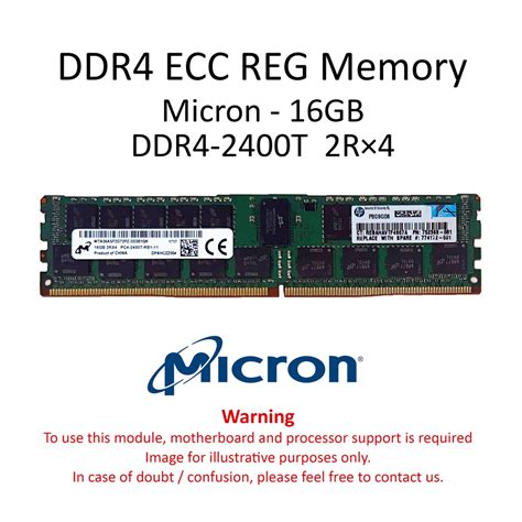 Jual Micron Server Memory Ram Ddr4 Ecc Reg Rdimm 2133p 2400t 2666v