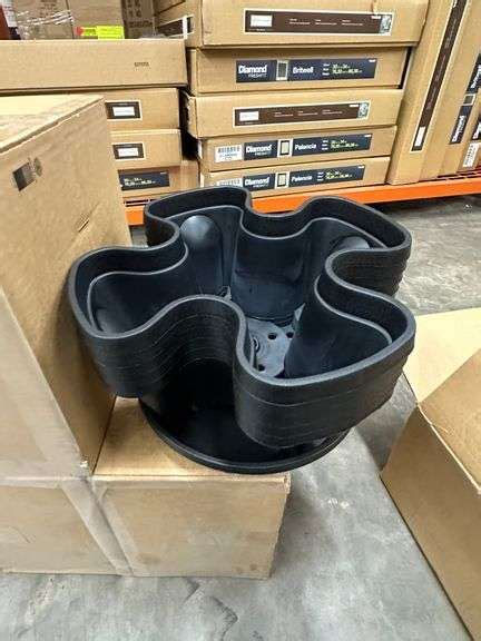 13 Stackable Flower Planters Lambrecht Auction Inc