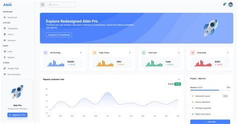 Able Vuejs Admin Dashboard Template0