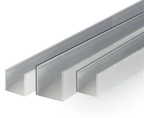 ALUMINUM U PROFIL Schiene Alu Walzblank T66 U Profil Stange Aluprofil