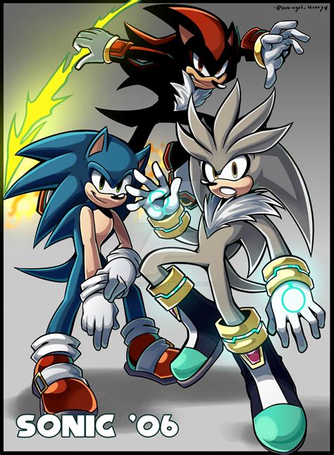 Sonic 06 Trio By Unhinged Honey On Deviantart