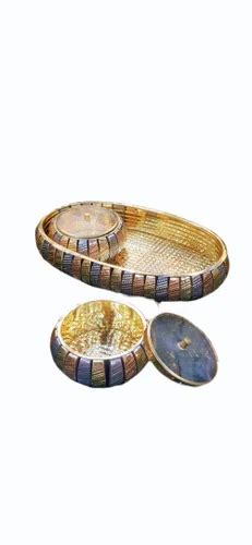 Decotrendzimpex Home Decor Pure Copper Brass Supari Set At ₹ 675 Set In Moradabad